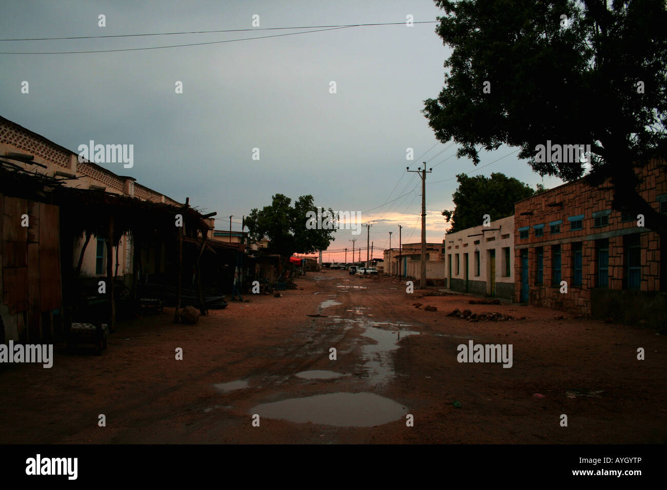 The town of Berbera on the Red Sea, Somaliland Stock Photo - Alamy