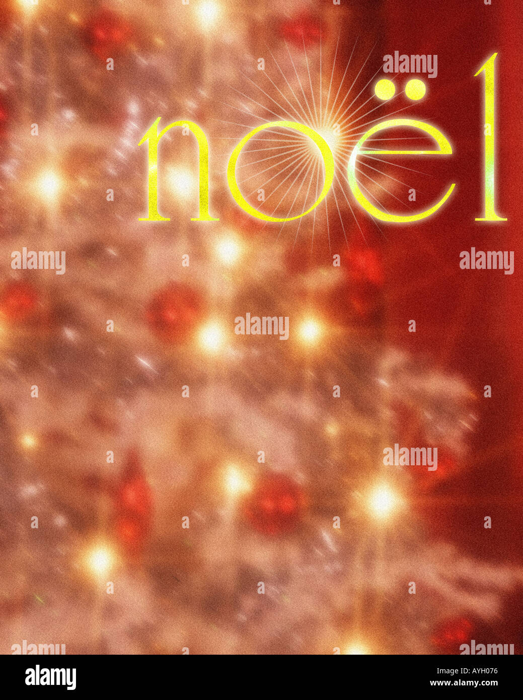CHRISTMAS DESIGN: Noel Stock Photo - Alamy