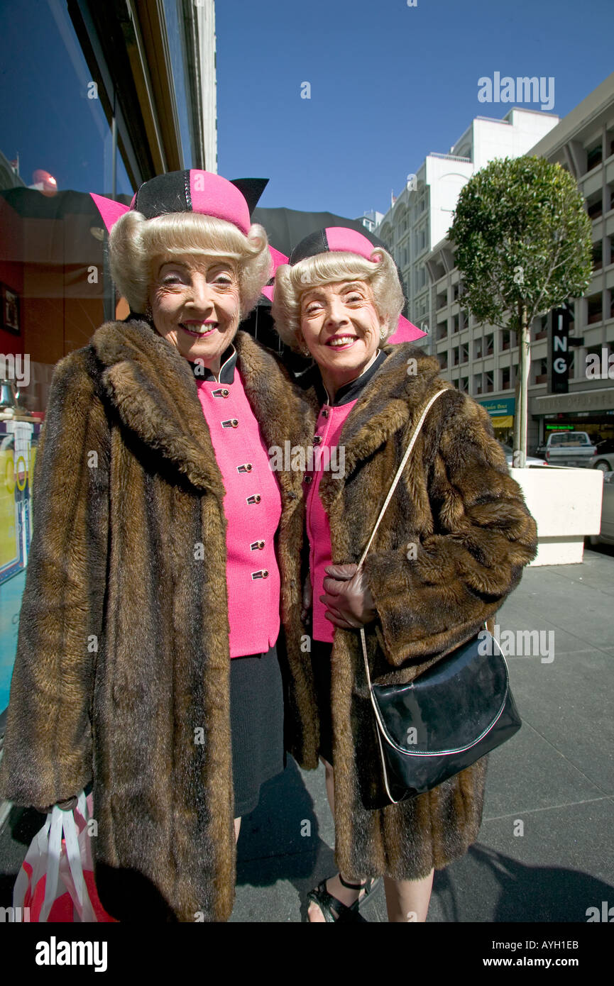 Elderly Twins High Resolution Stock Photography and Images - Alamy