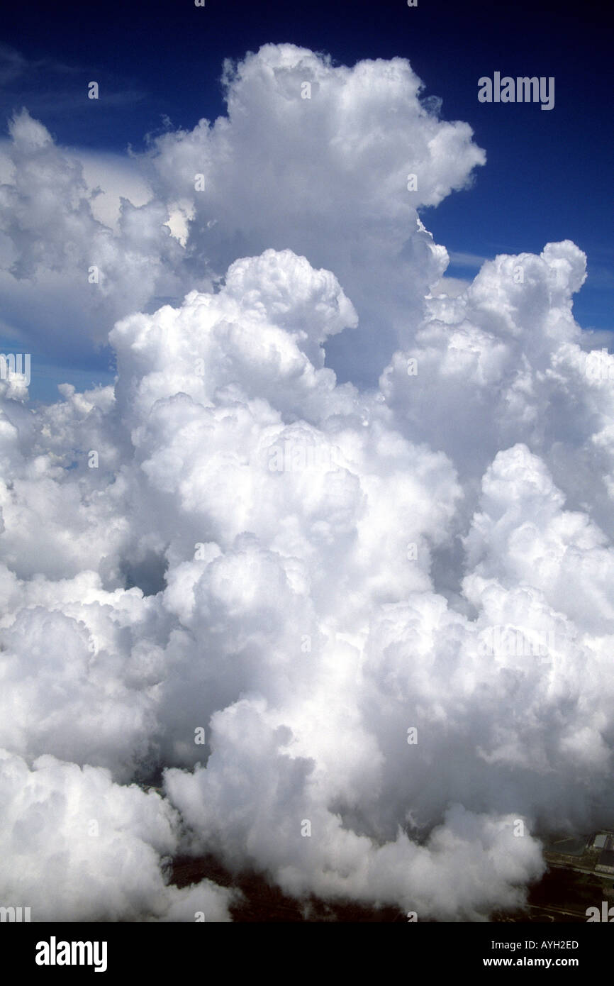 Blue Sky with Cloud Formations Stock Photo - Alamy
