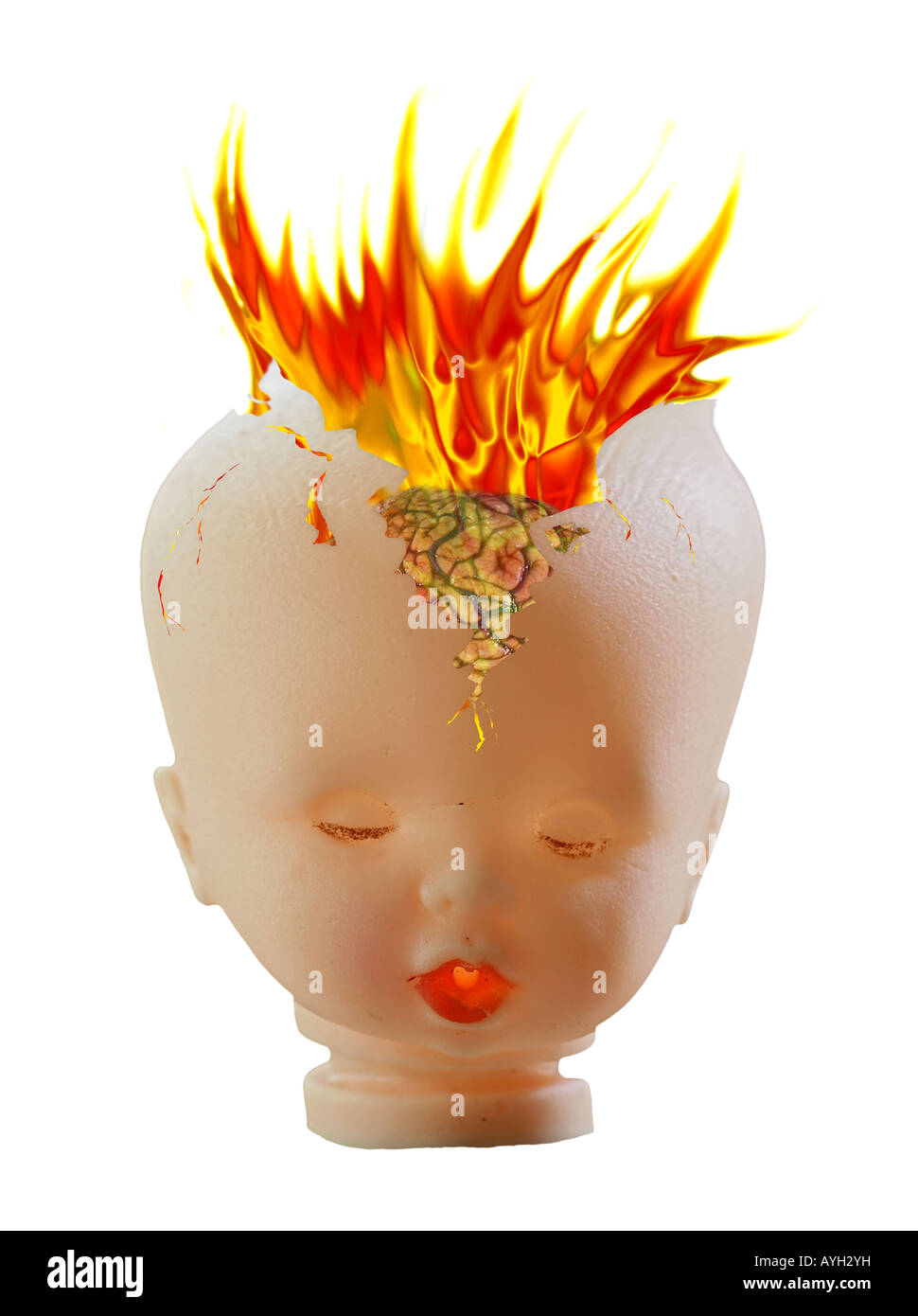 Head and brain hi-res stock photography and images - Alamy