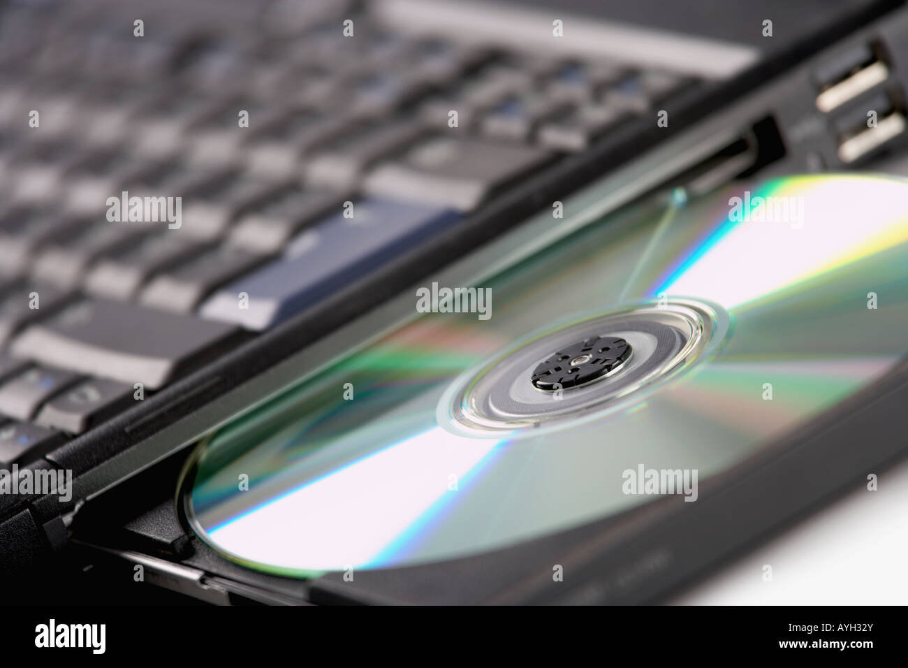 Laptop Cd High Resolution Stock Photography and Images - Alamy