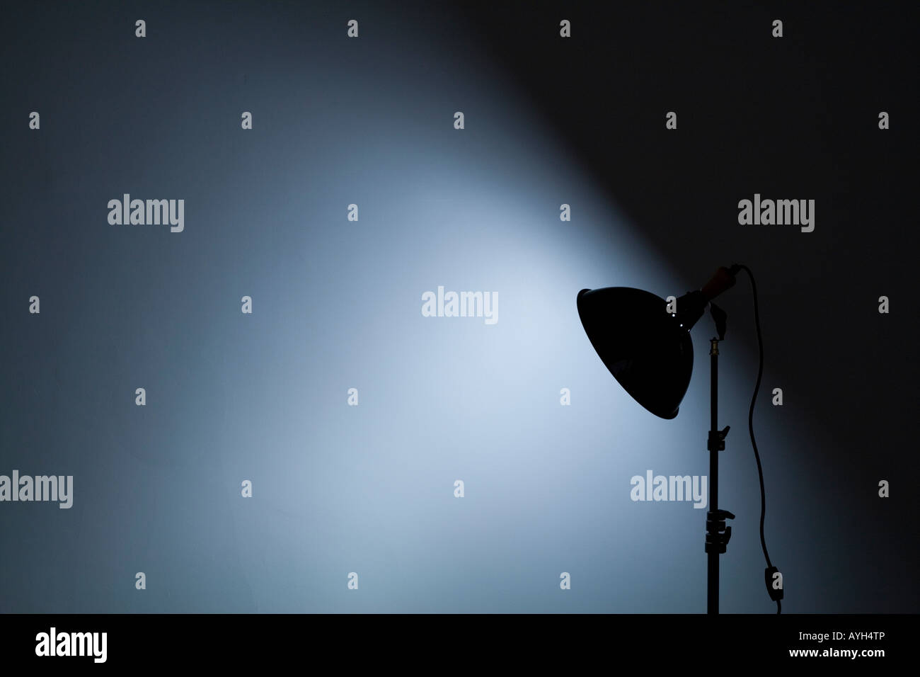Lamp Against Wall Stock Photo - Alamy