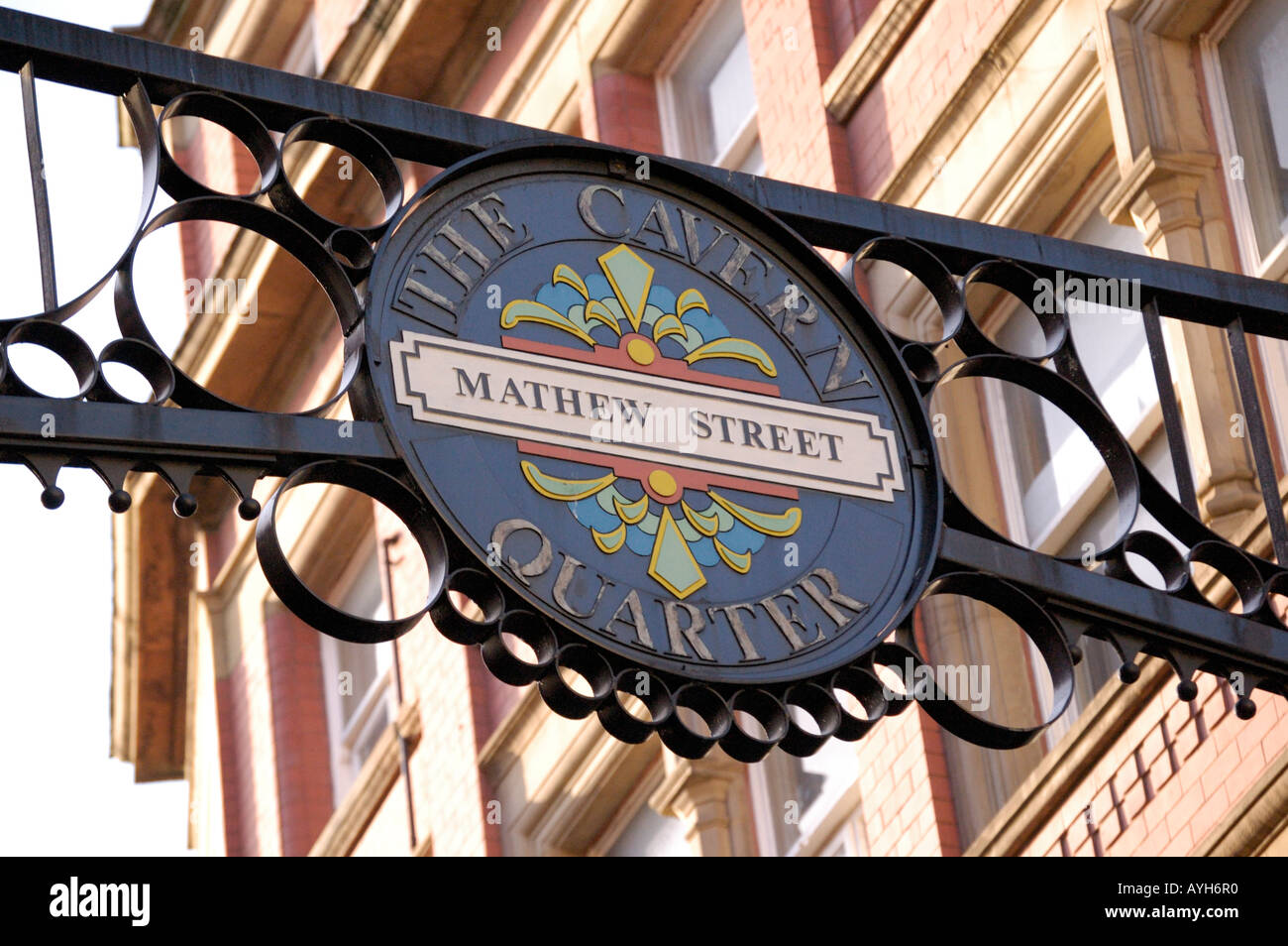 The Cavern Quarter Mathew Street Liverpool Stock Photo - Alamy
