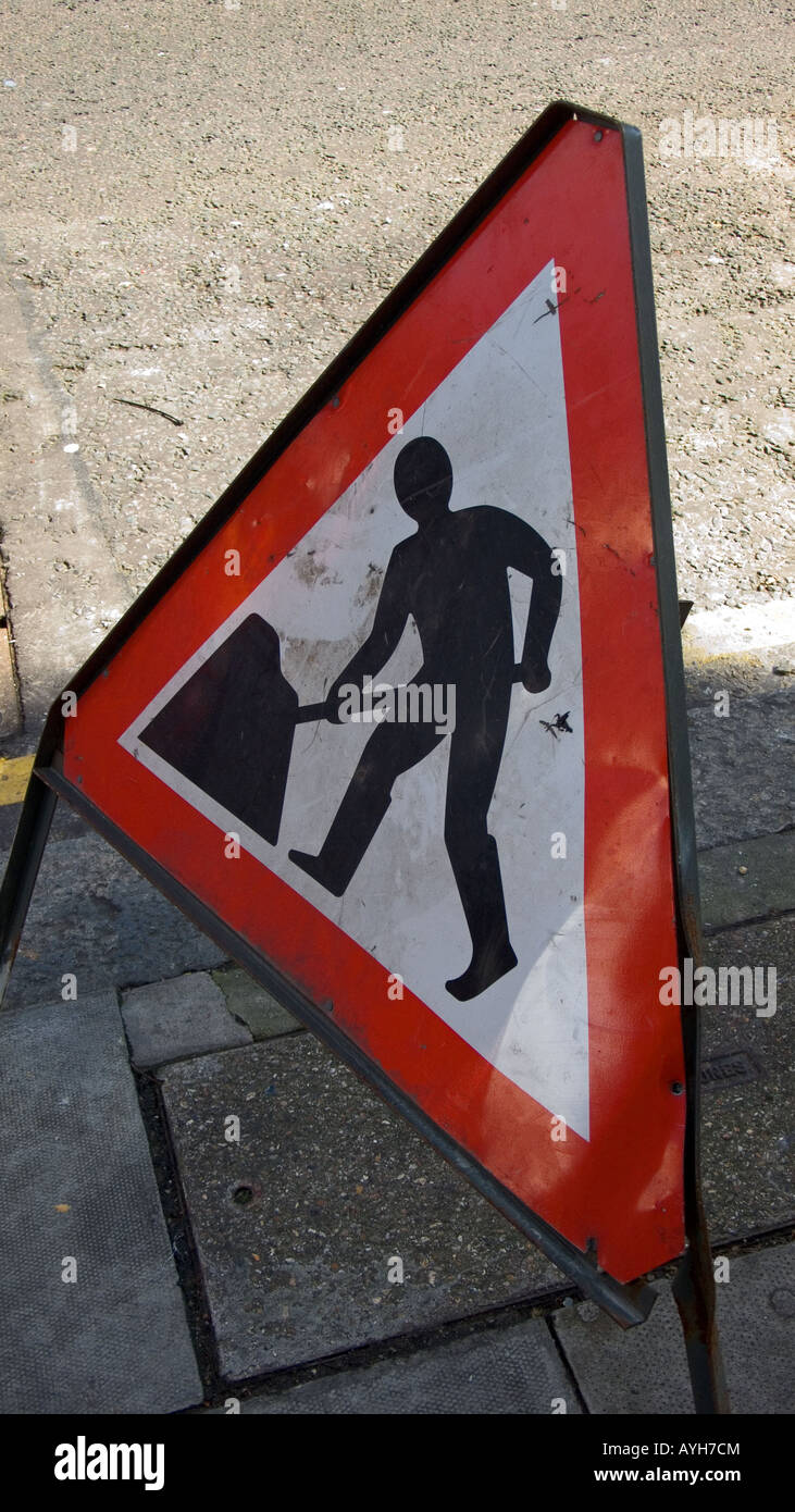 Road pavement london sign hi-res stock photography and images - Alamy