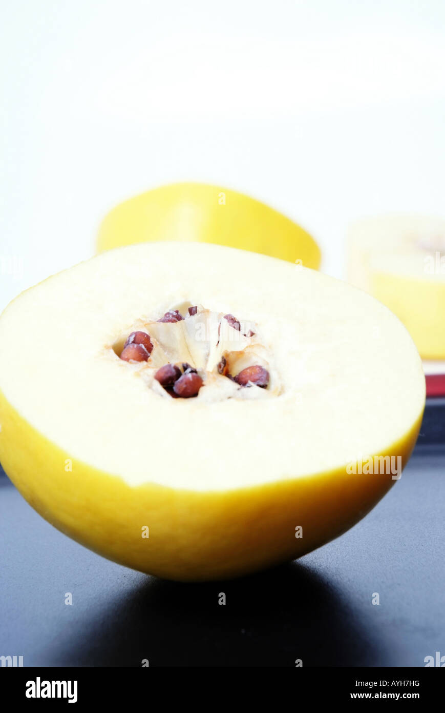 Quince | Quitte Stock Photo - Alamy