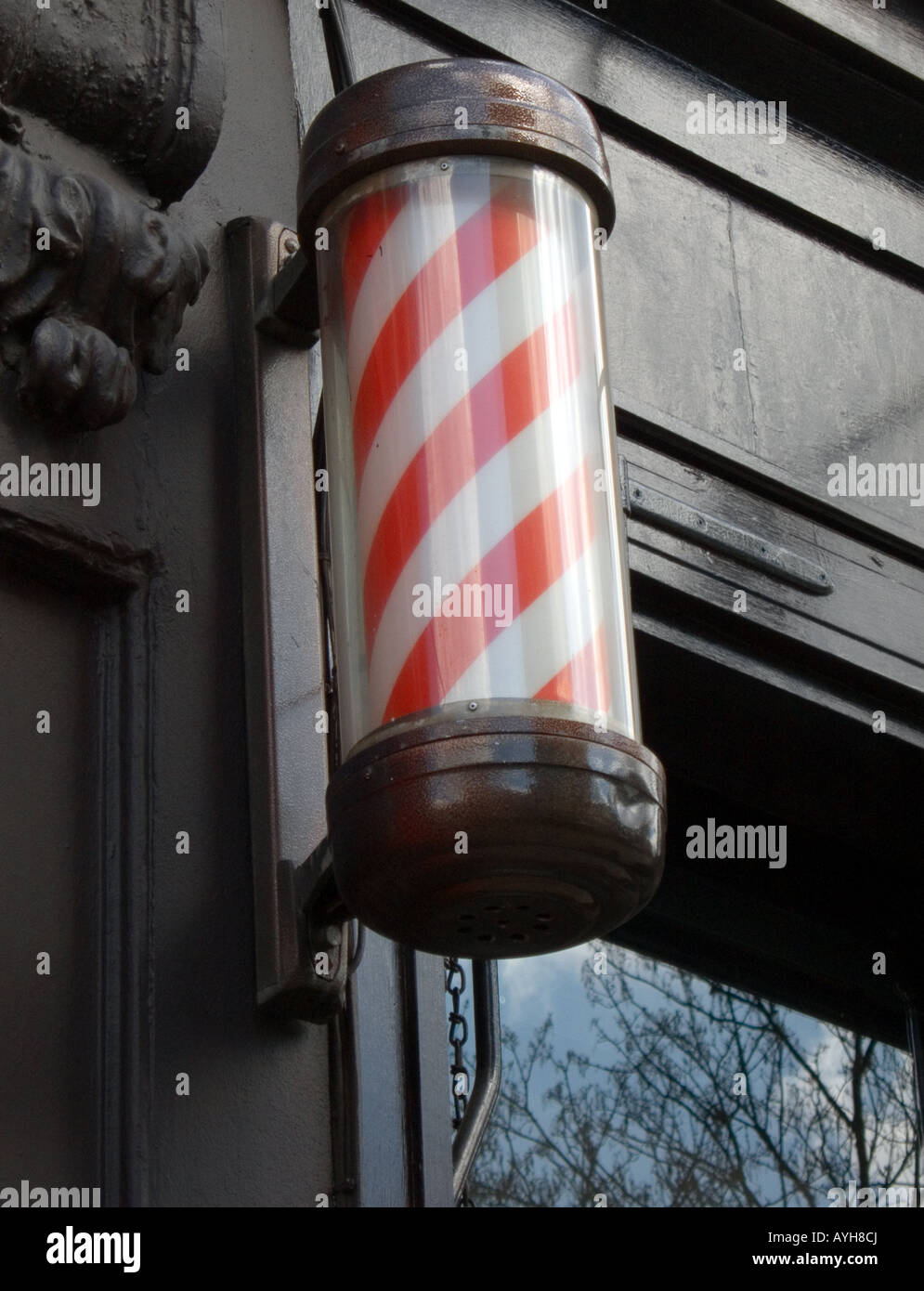 Barbershop sign hi-res stock photography and images - Alamy