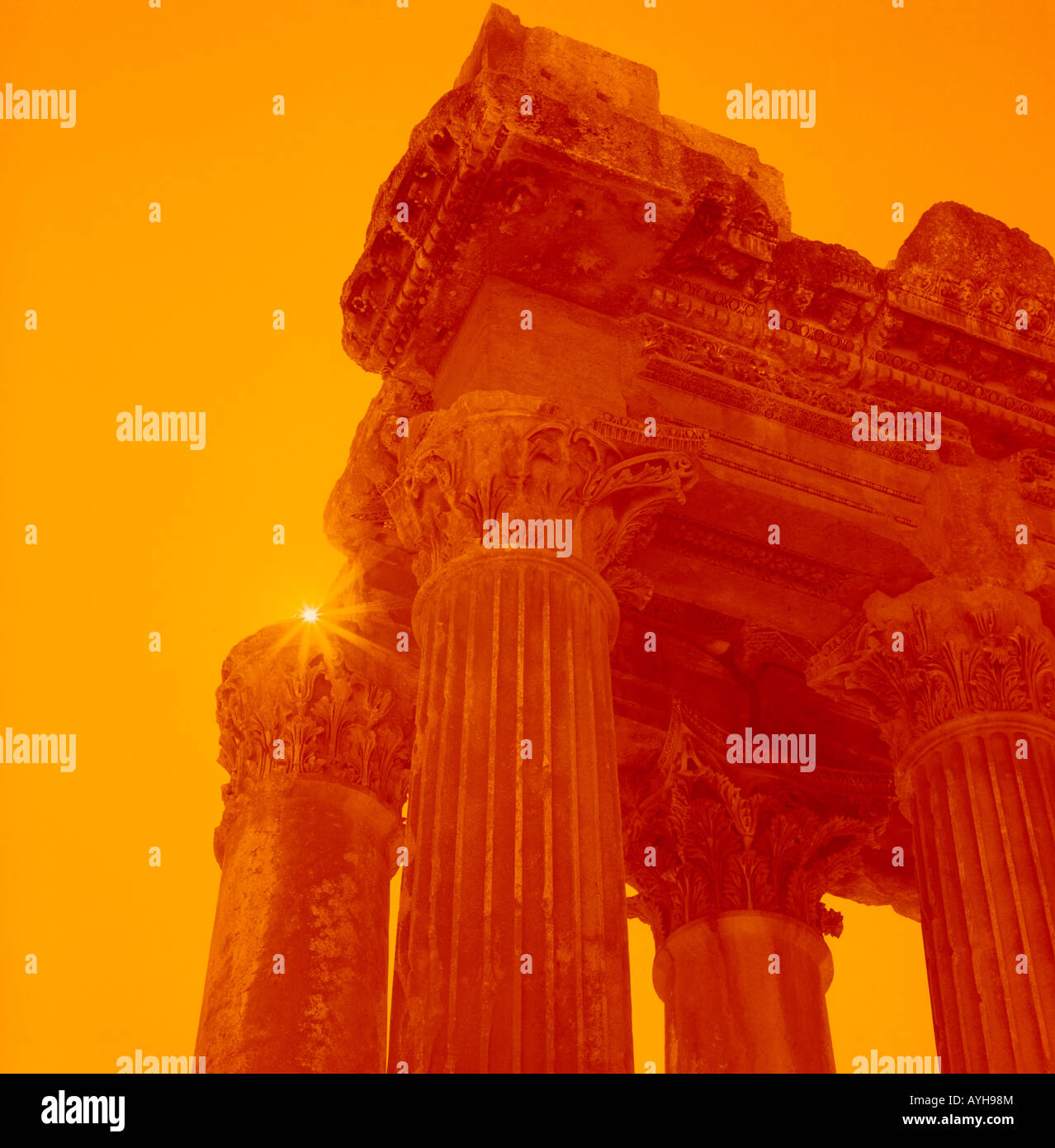 Ancient Greece, travel, sunlight effect Stock Photo - Alamy