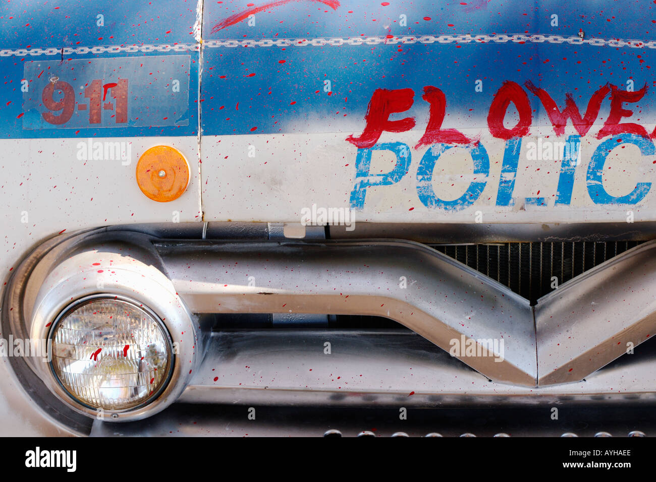 California Flower Police Stock Photo - Alamy