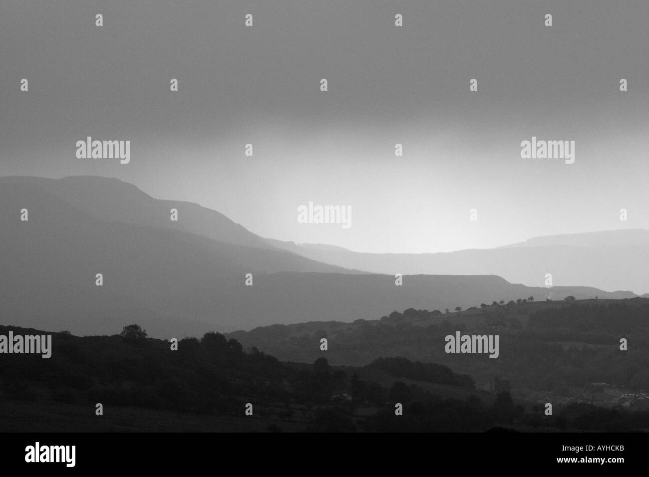Neath Valley Wales Stock Photo - Alamy