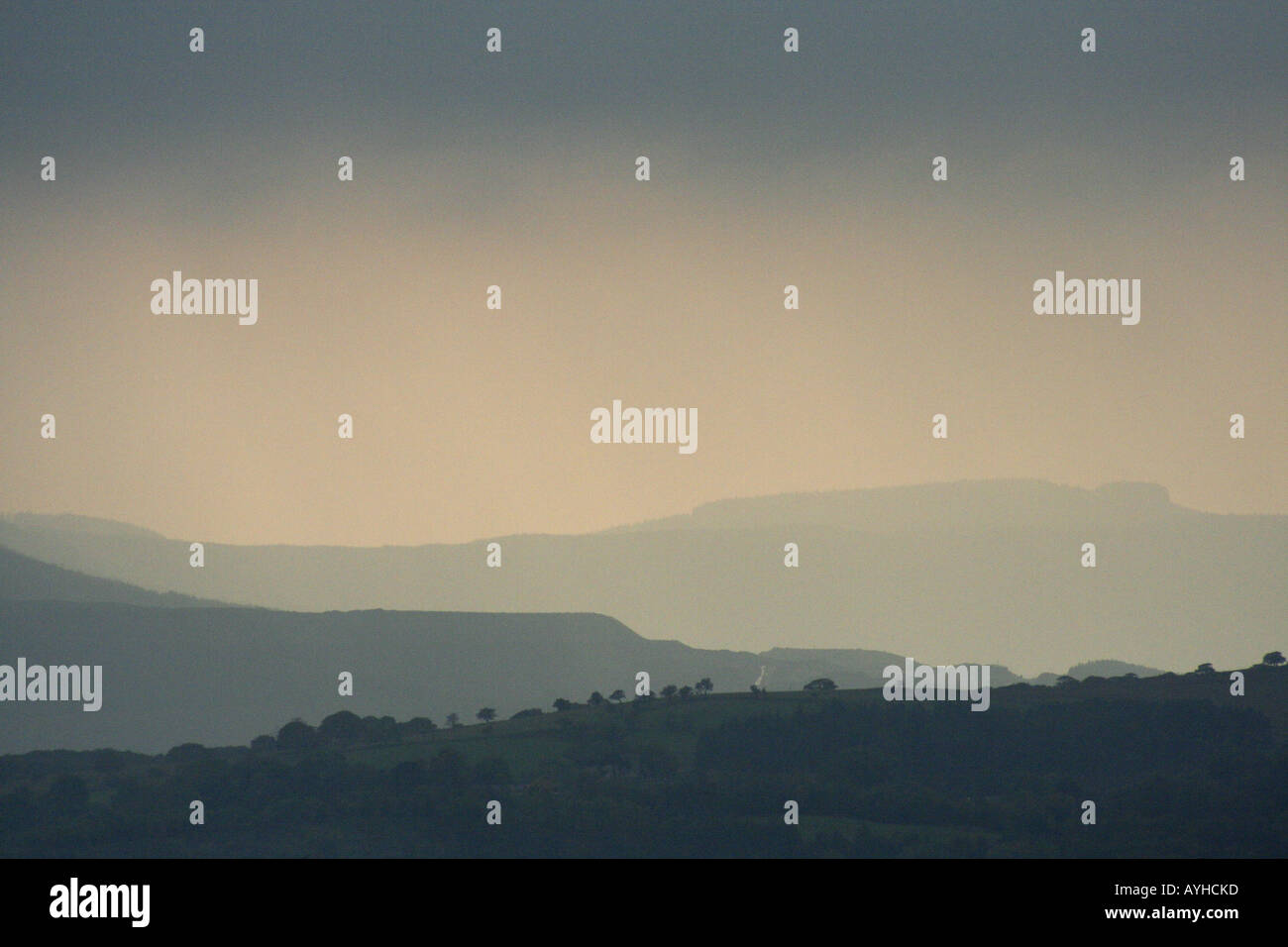 Graduated valley hi-res stock photography and images - Alamy