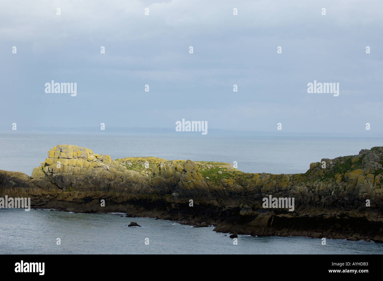 Pointe Du Groin Rocky Cliff Stock Photo - Alamy