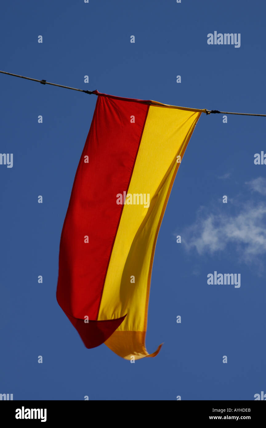 Dinan flag hanging in the air Stock Photo - Alamy