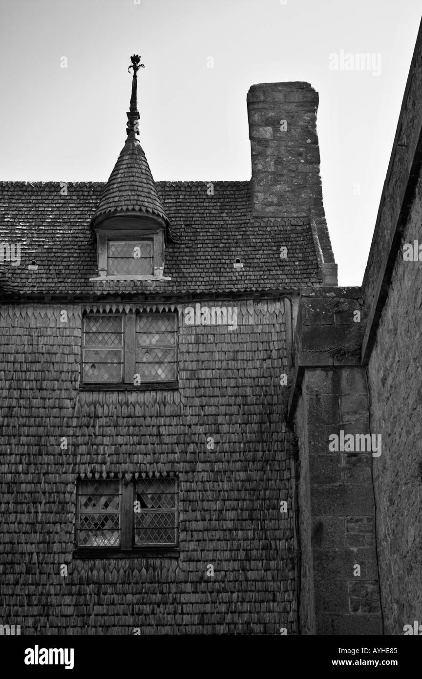 Medieval Building Facade Black and White Stock Photos & Images - Alamy