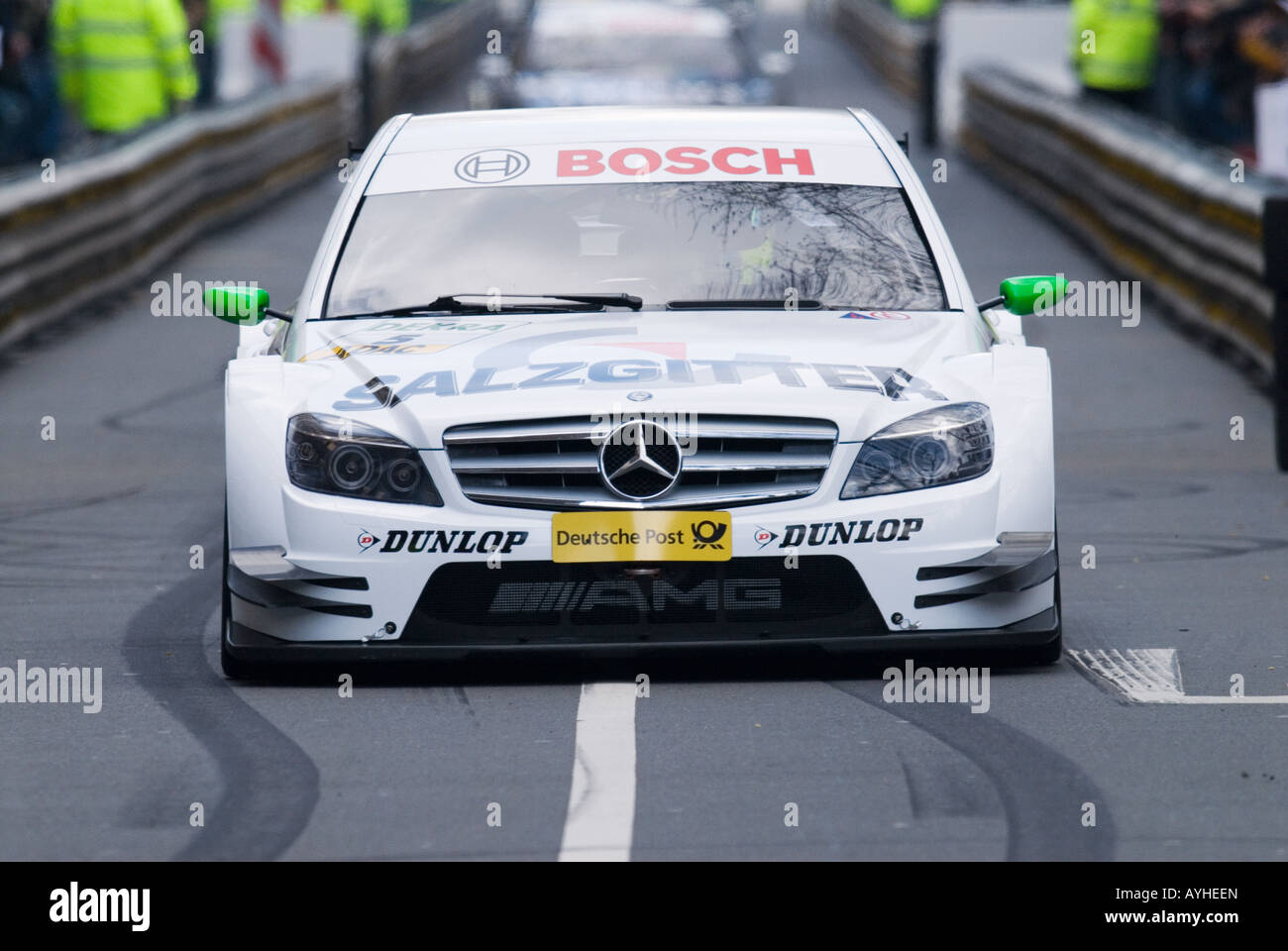DTM presentation on the streets of Duesseldorf Germany Jamie Green GBR ...