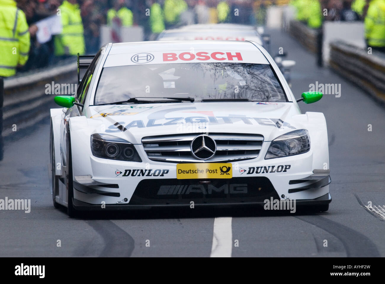 DTM presentation on the streets of Duesseldorf Germany Jamie Green GBR ...
