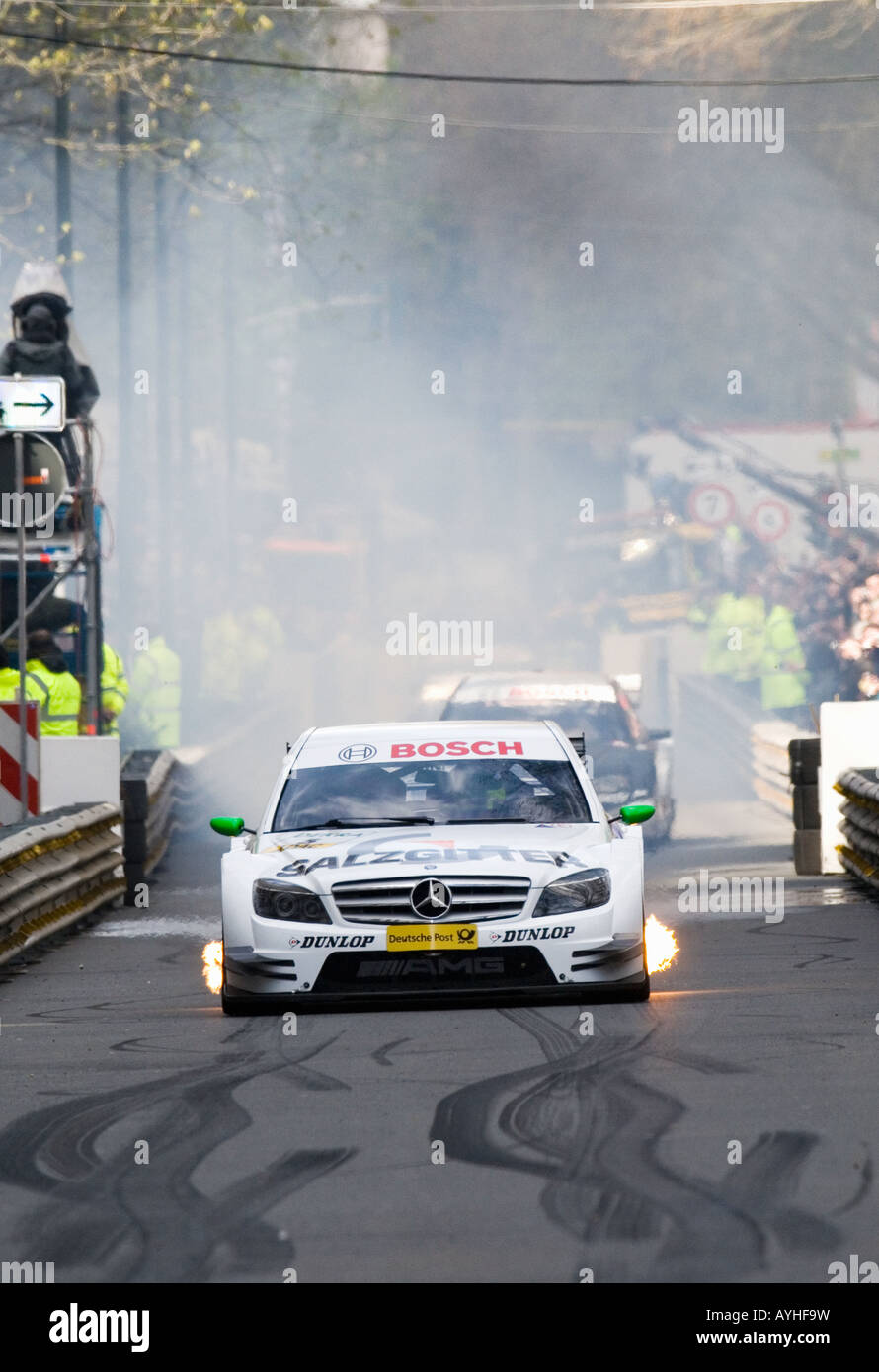 DTM presentation on the streets of Duesseldorf Germany Jamie Green GBR ...