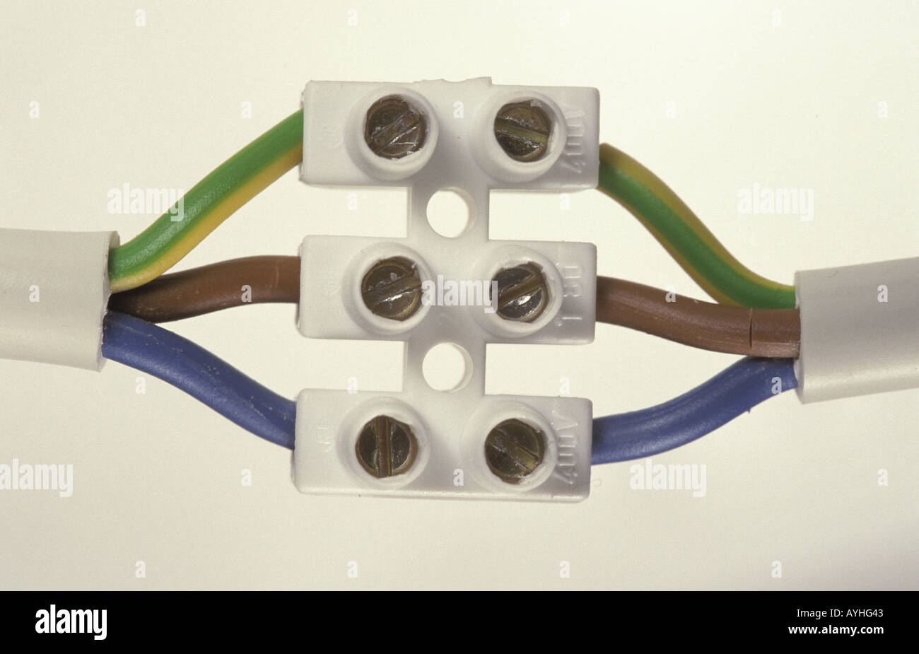 Detail eines Kabelverbinders Stock Photo - Alamy