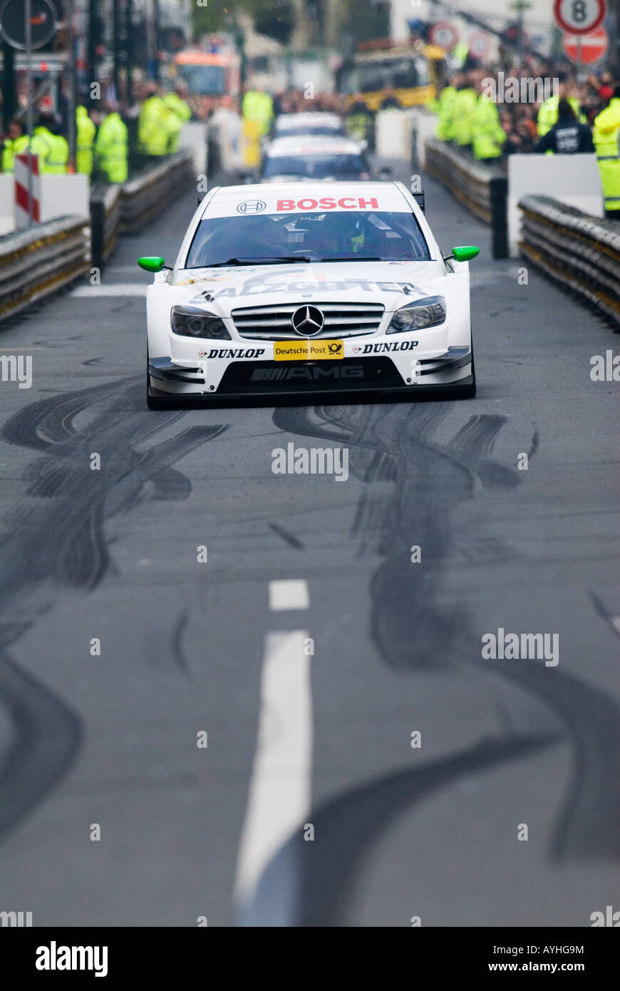 Dtm presentation on streets duesseldorf hi-res stock photography and ...
