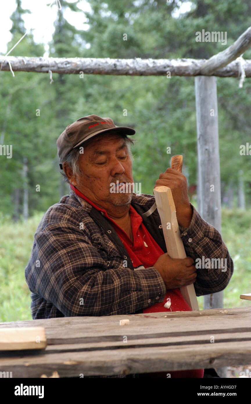 Mistissini Native reservation in Northern Quebec Cree people & crafts ...