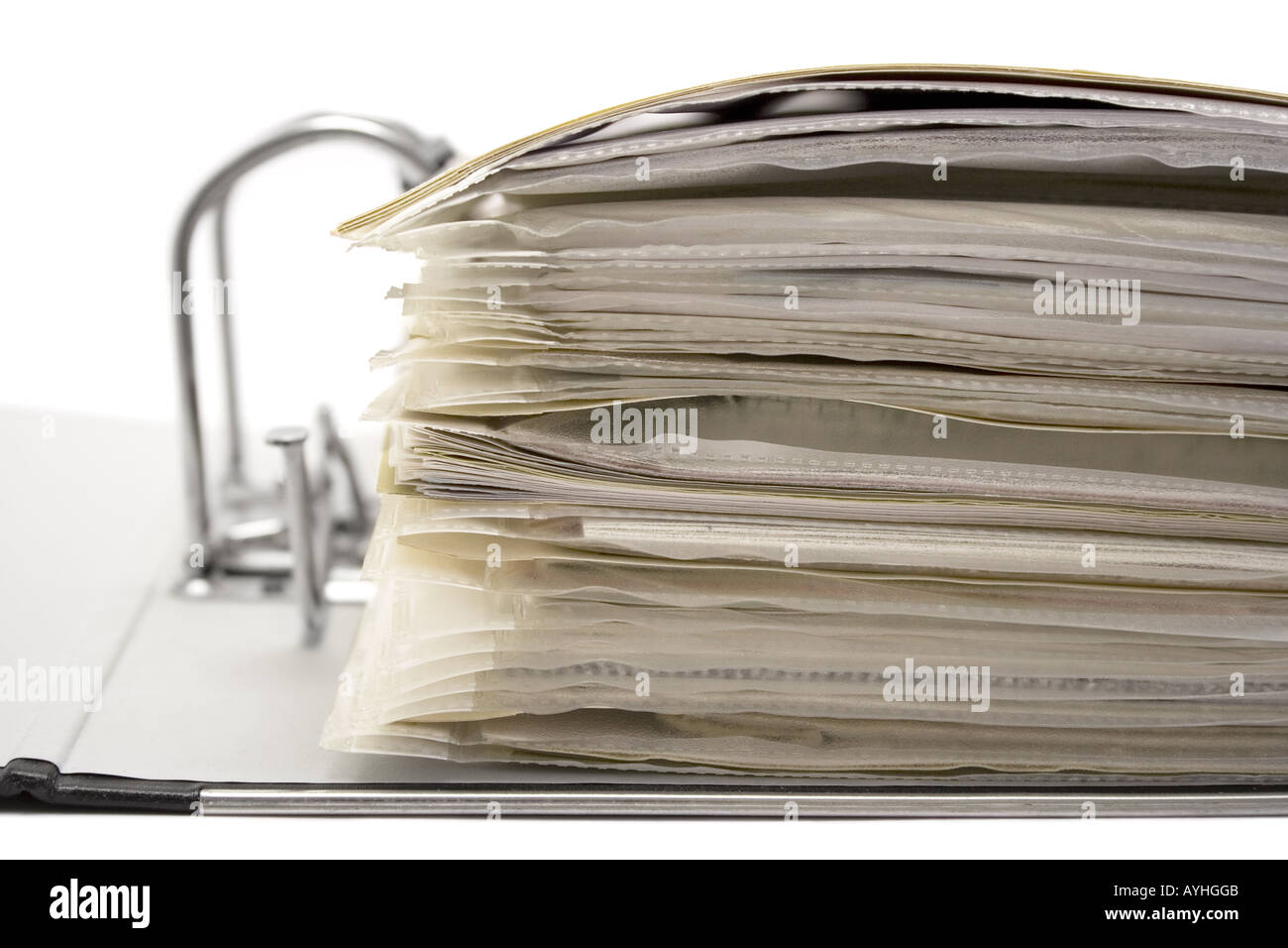 Open Arch Lever File (Front View Stock Photo - Alamy