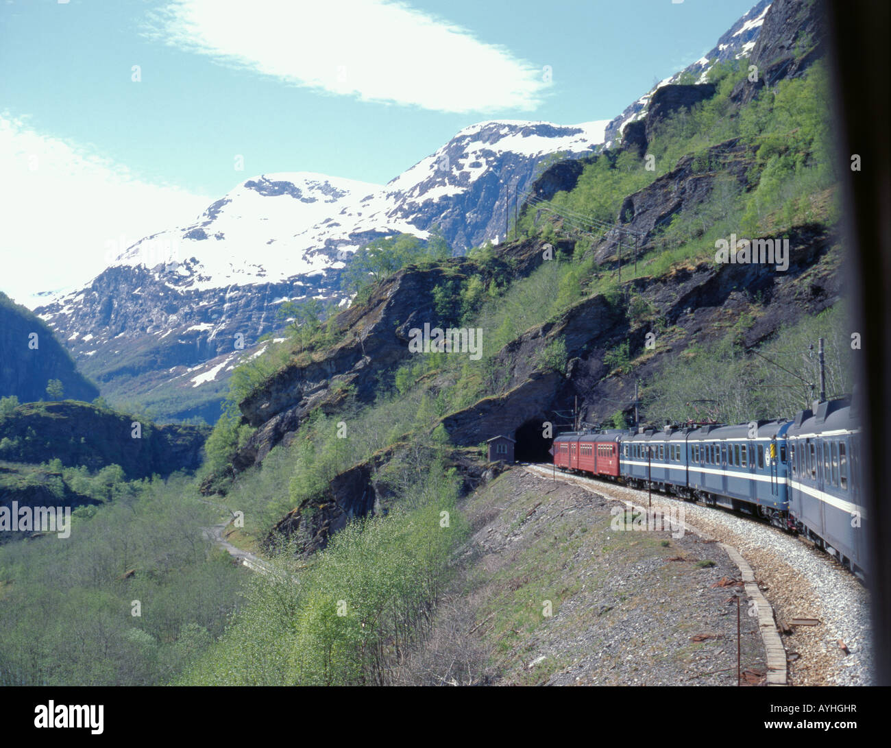 Flam railway train carriage hi-res stock photography and images - Alamy