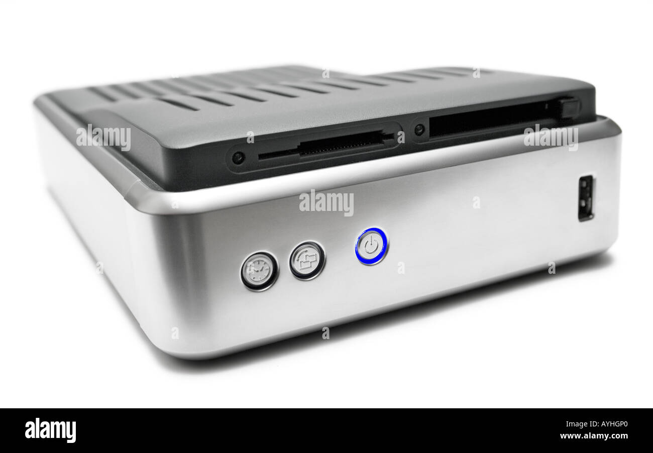 External Hard Disk (Top Front View Stock Photo - Alamy