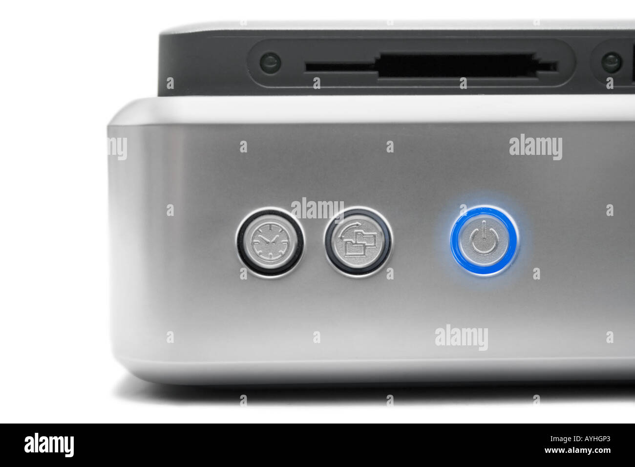 External Hard Disk (Close Front View Stock Photo - Alamy