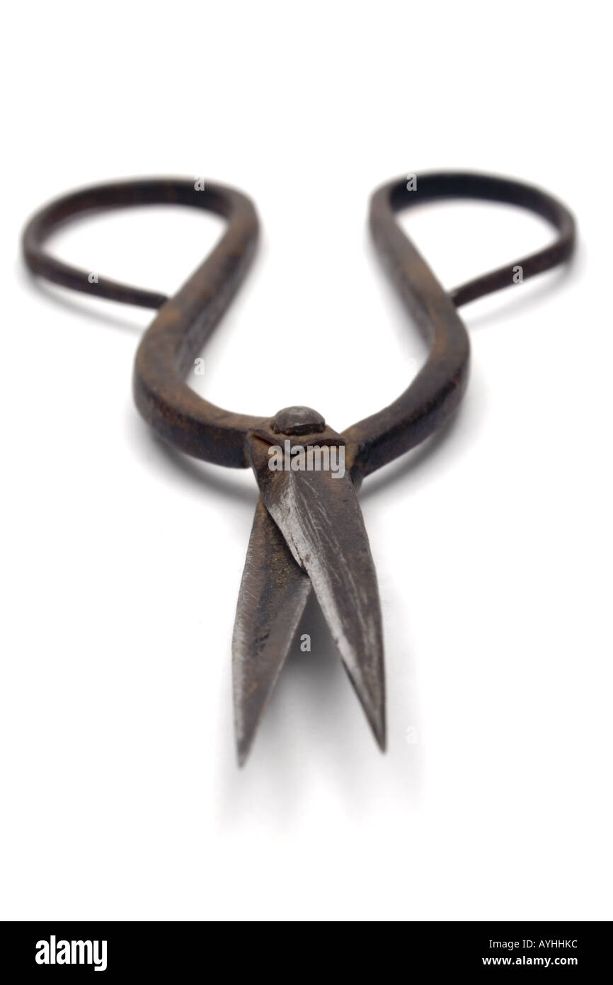 Hair scissors detail Cut Out Stock Images & Pictures - Alamy