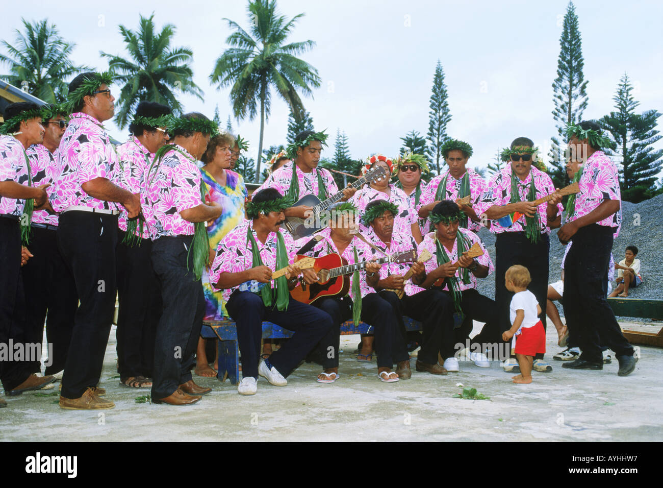 Cook islands music hi-res stock photography and images - Alamy