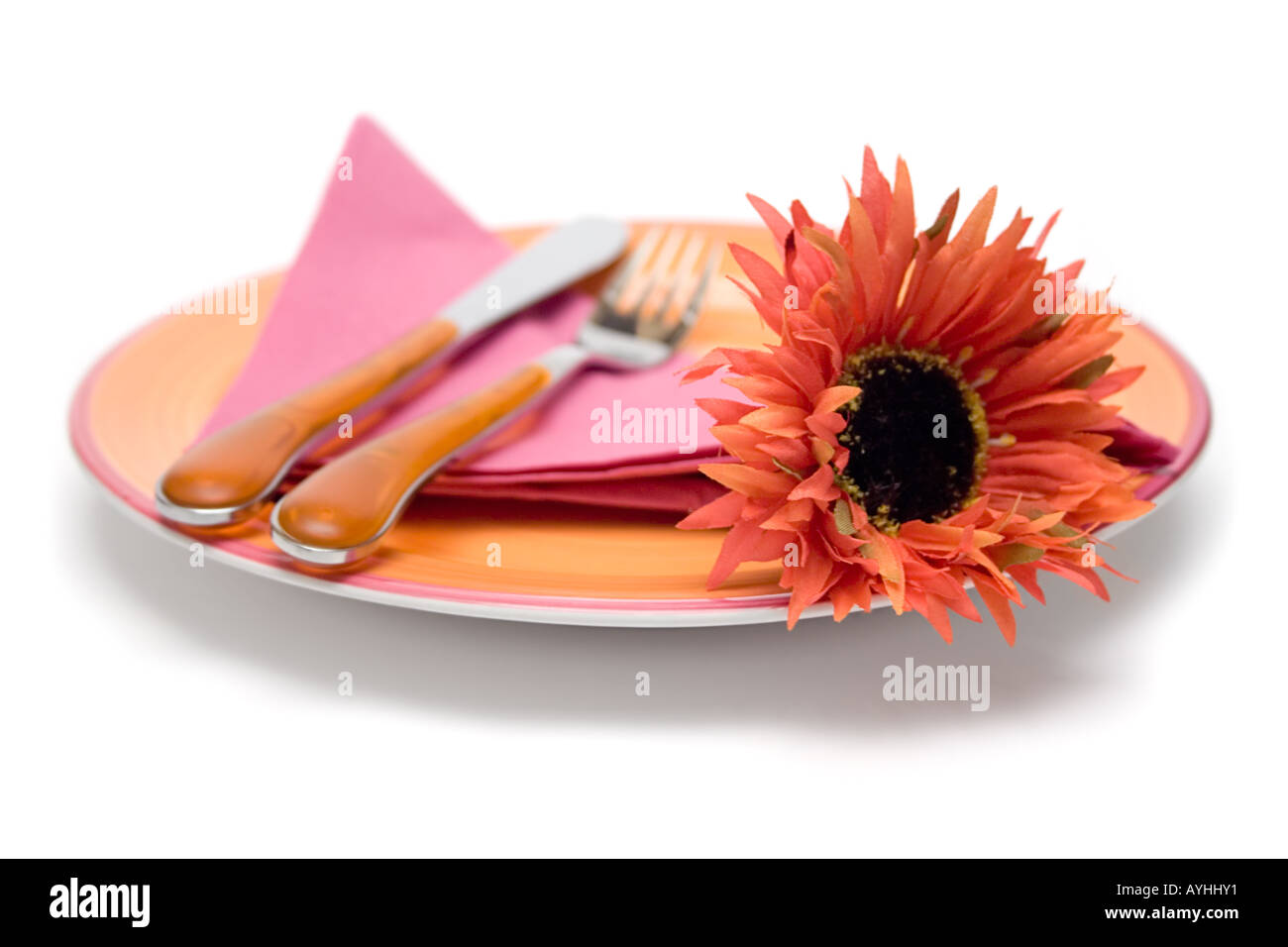 Placesetting Cut Out Stock Images & Pictures - Alamy