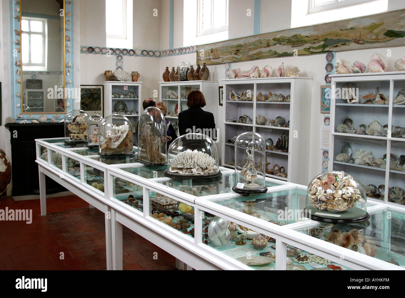 Norfolk Glandford village Shell Museum Stock Photo - Alamy