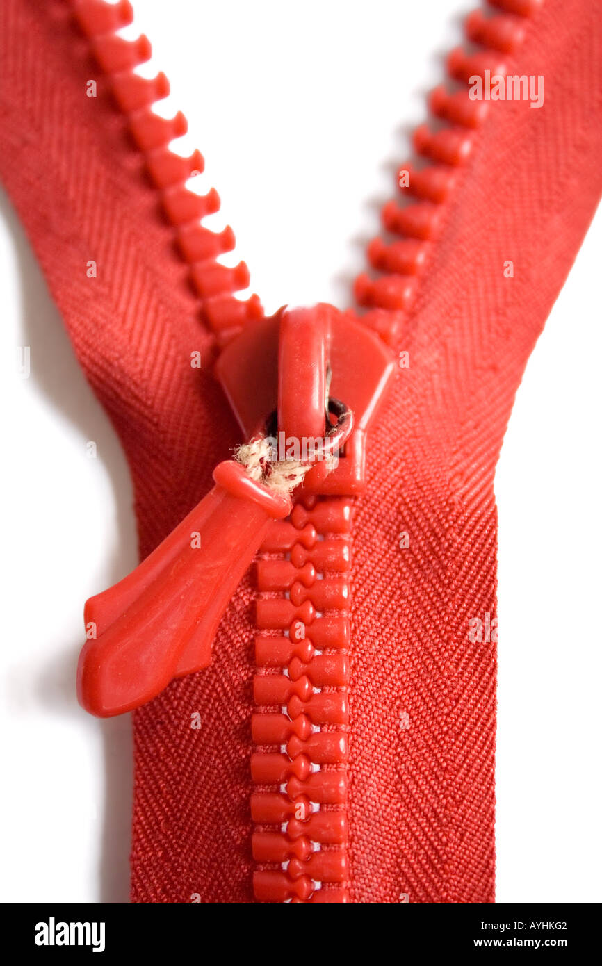 Open zip cut out hi-res stock photography and images - Alamy