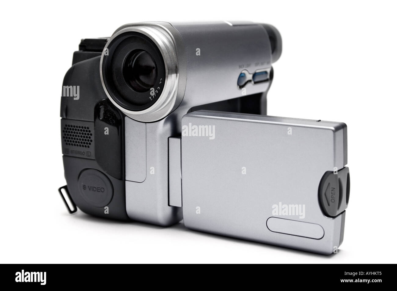 Digital Camcorder (Front-Side View Stock Photo - Alamy