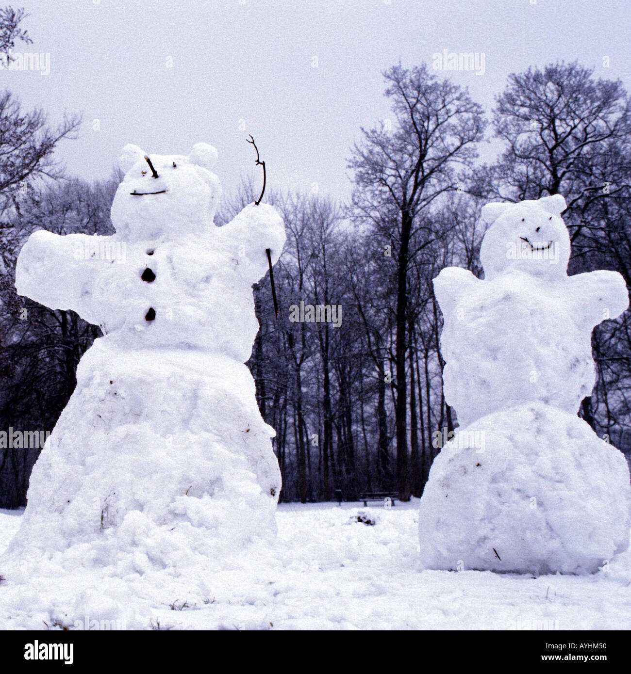Schneemaenner hi-res stock photography and images - Alamy