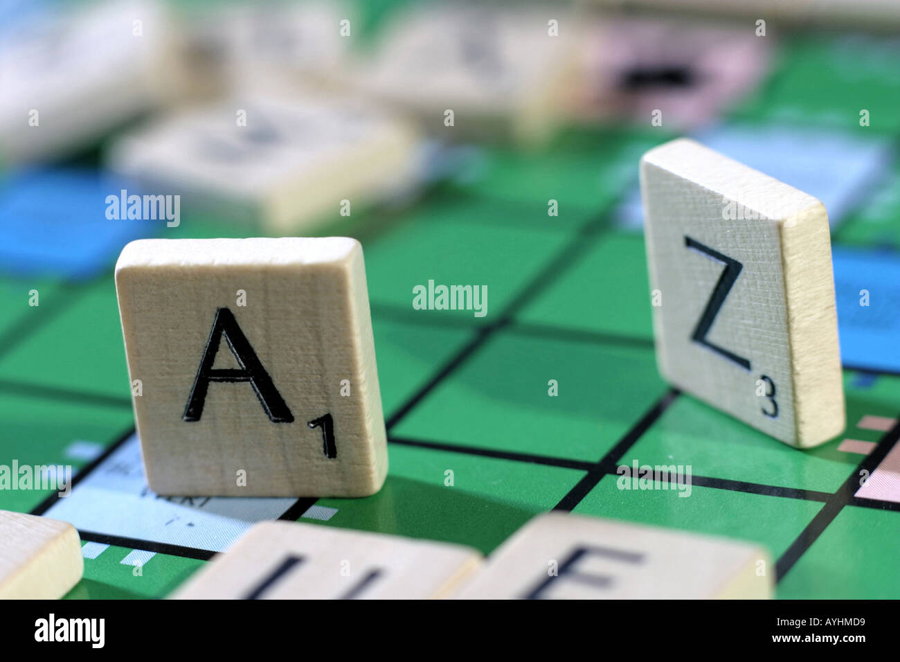 Scrabble letter z hi-res stock photography and images - Alamy
