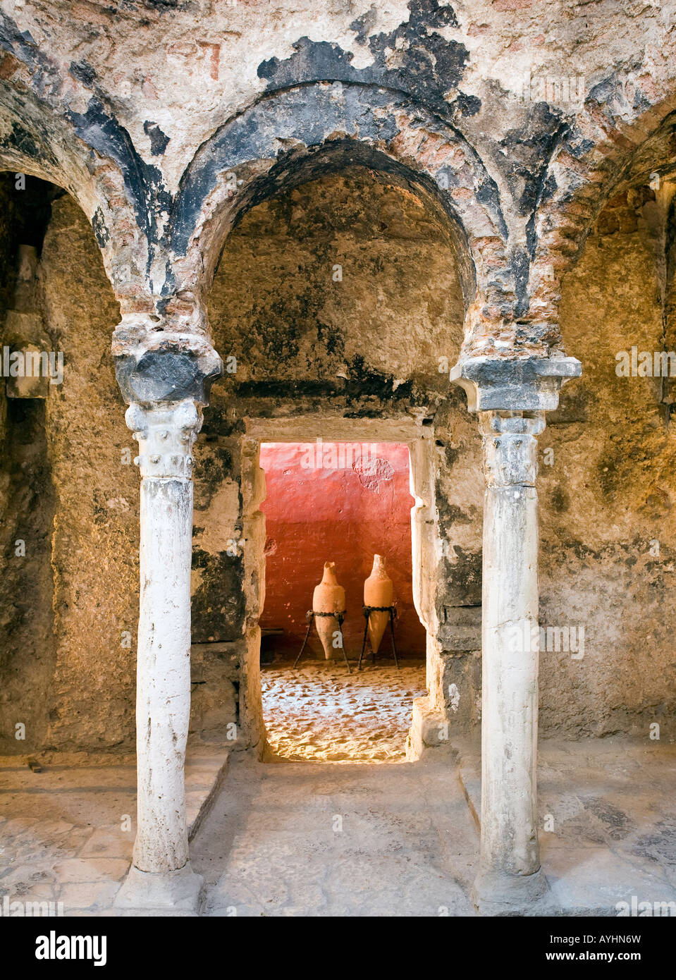 Arab baths in Palma de Mallorca Stock Photo - Alamy