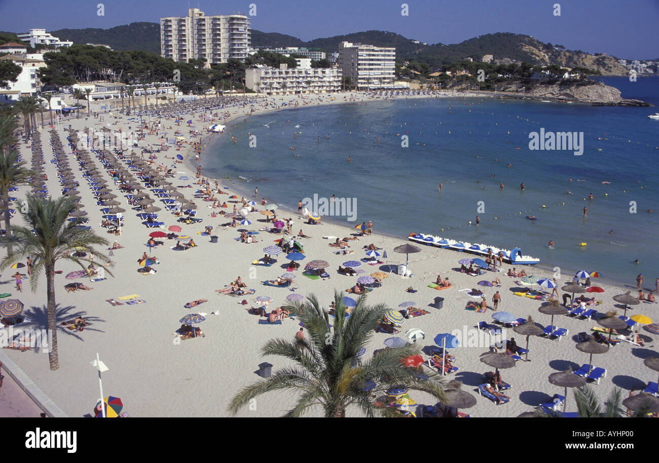 Strand von Paguera Mallorca Stock Photo - Alamy