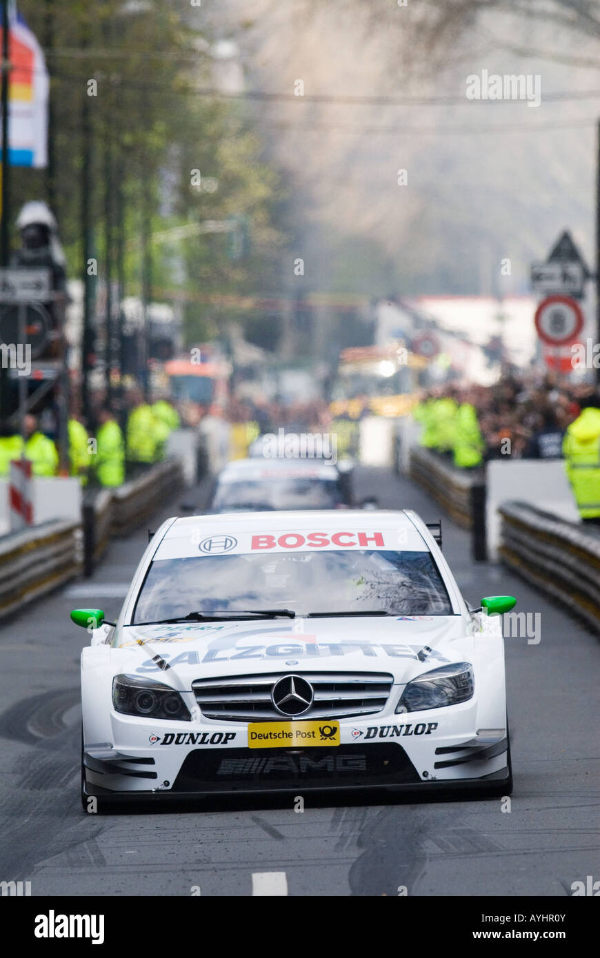 DTM presentation on the streets of Duesseldorf Germany Jamie Green GBR ...