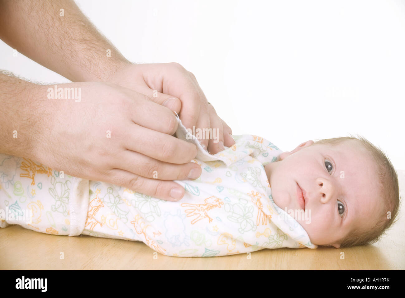 Swaddled hi-res stock photography and images - Alamy