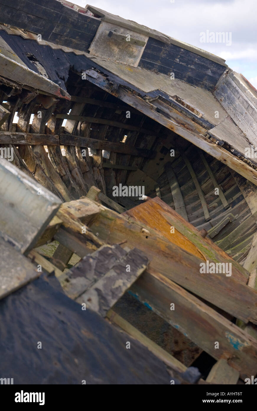 Wooden ship wreck rotten hi-res stock photography and images - Alamy