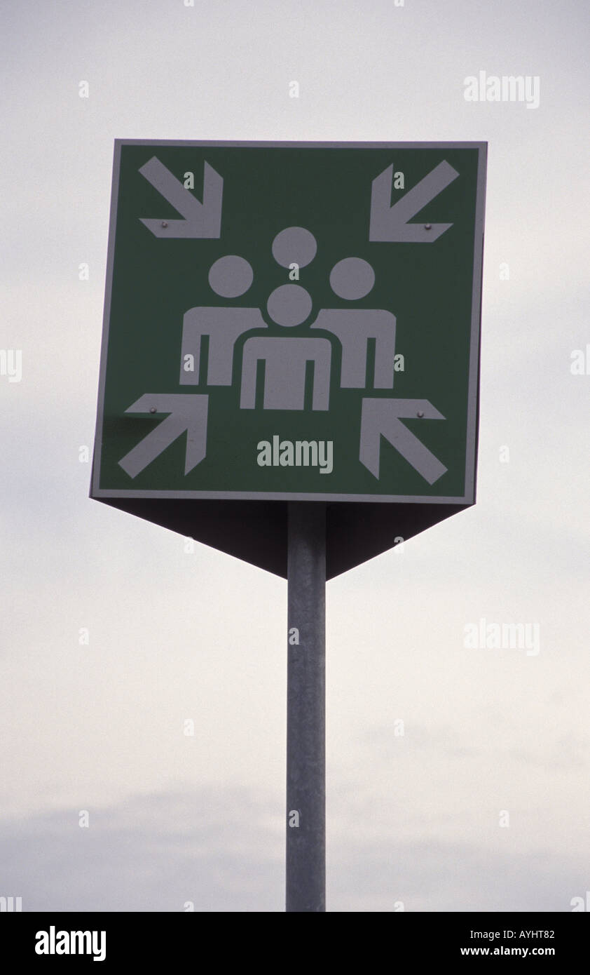 Treffpunkt schild hi-res stock photography and images - Alamy