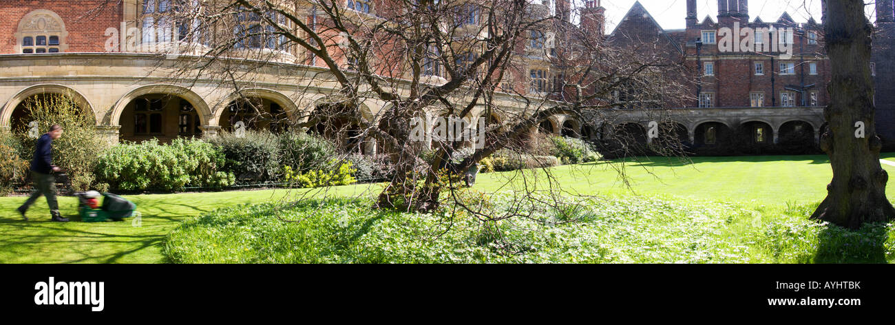 grounds of Sydney Sussex college. Cambridge Stock Photo - Alamy