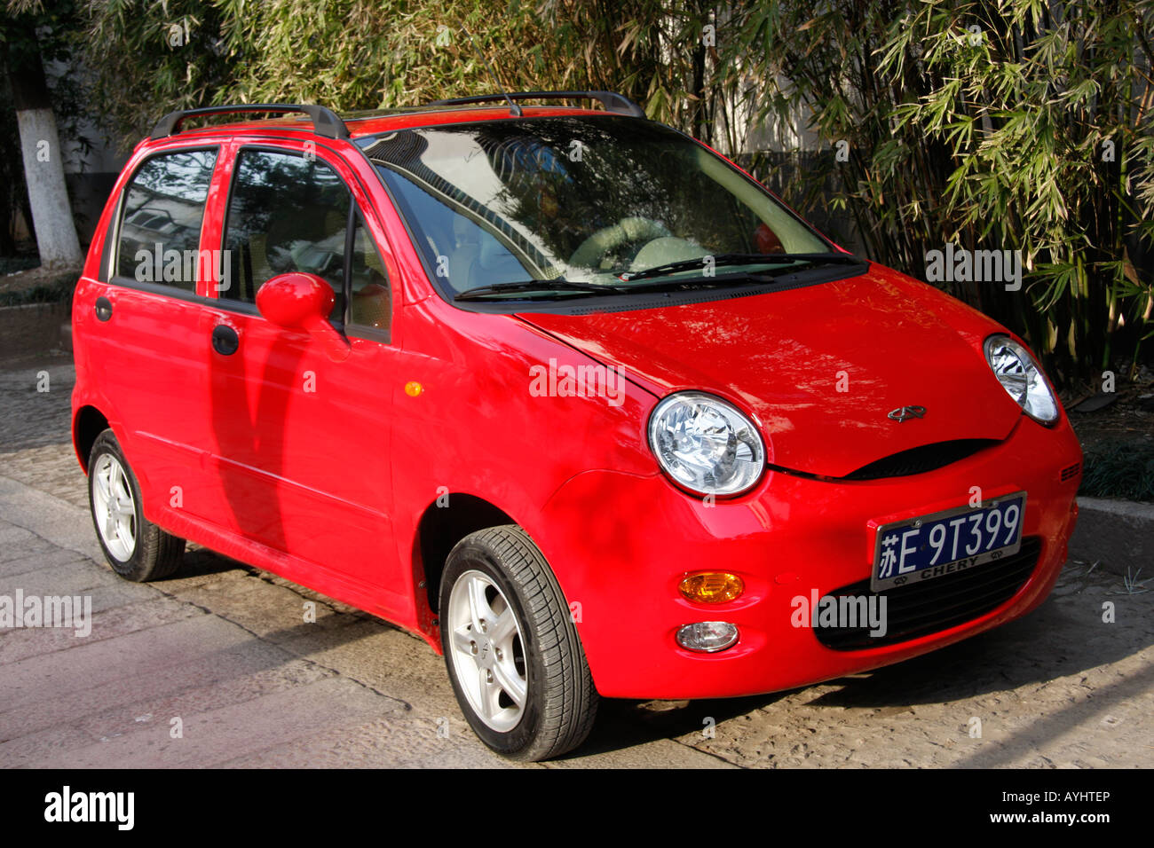 CHINESE DESIGNED AND MANUFACTURED CHERY CAR Stock Photo - Alamy