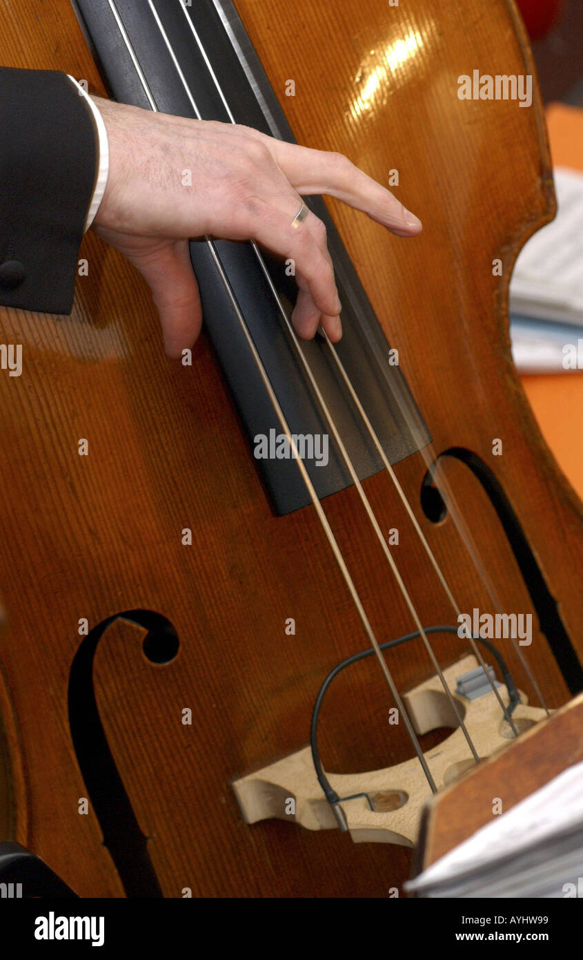 Kontrabass musiker hi-res stock photography and images - Alamy