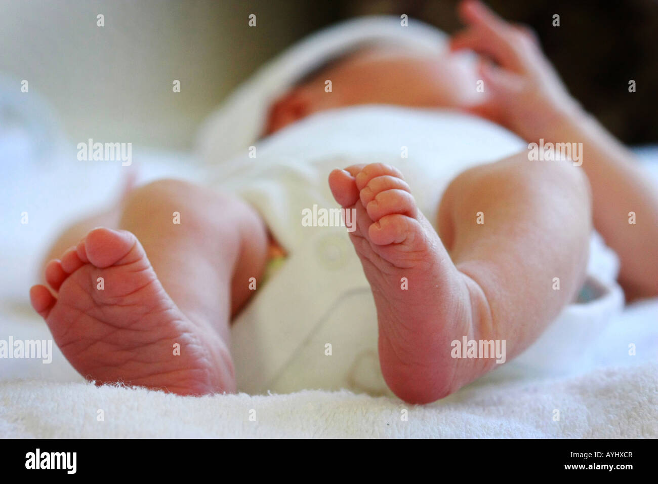 Curled toes hi-res stock photography and images - Alamy