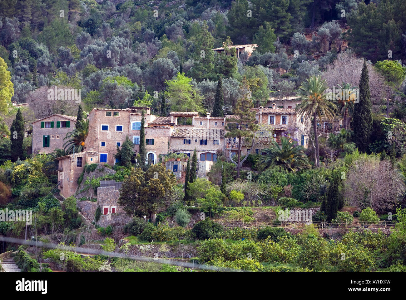 Deia old town houses hi-res stock photography and images - Alamy
