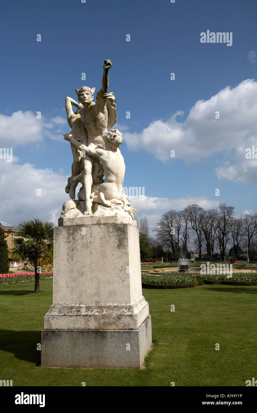Parc Du Thabor, Thabor Park, Rennes, Brittany, France Stock Photo - Alamy