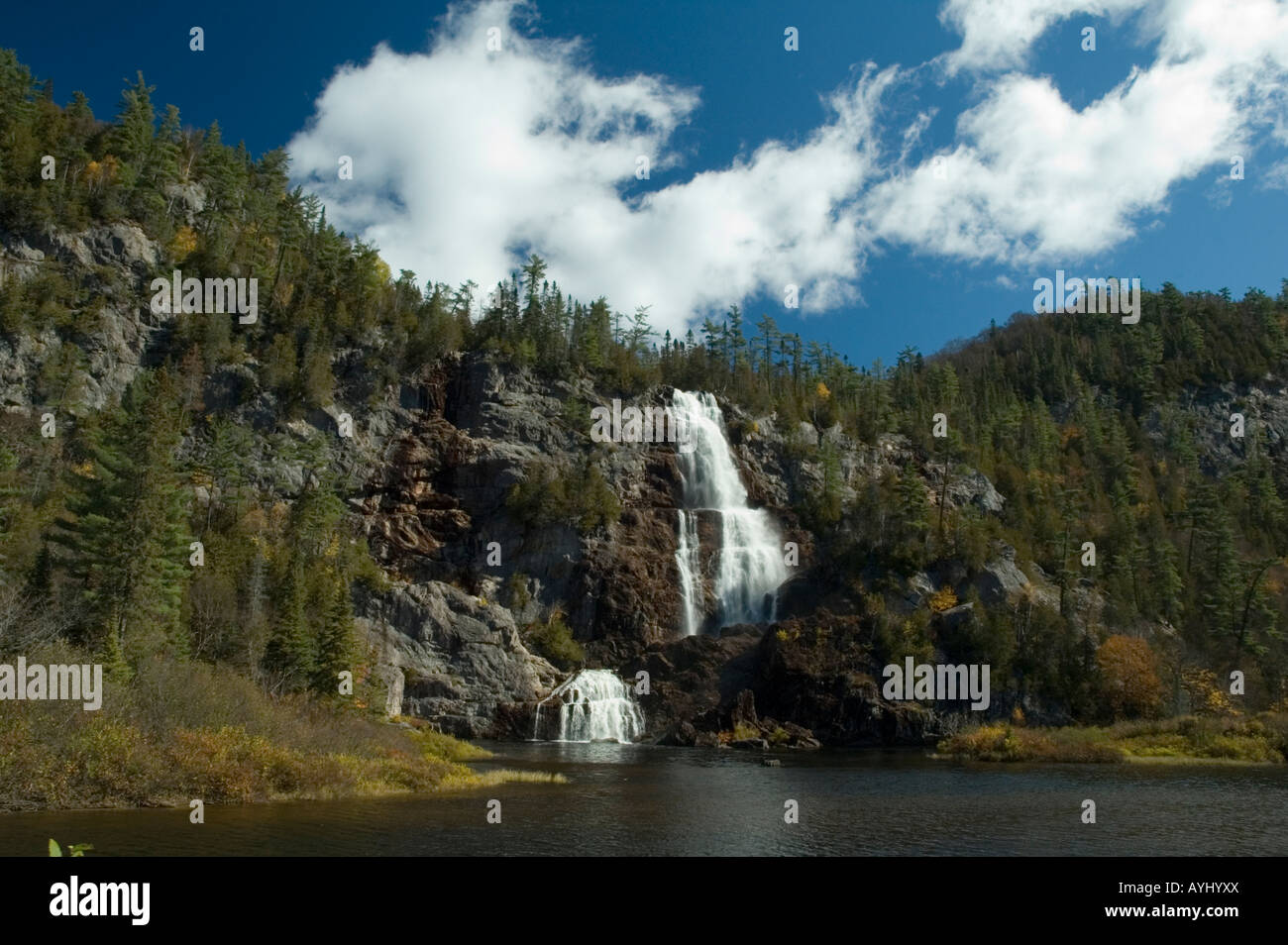 WATER FALLS AT AGAWA CANYON IN NORTHERN ONTARIO Stock Photo - Alamy
