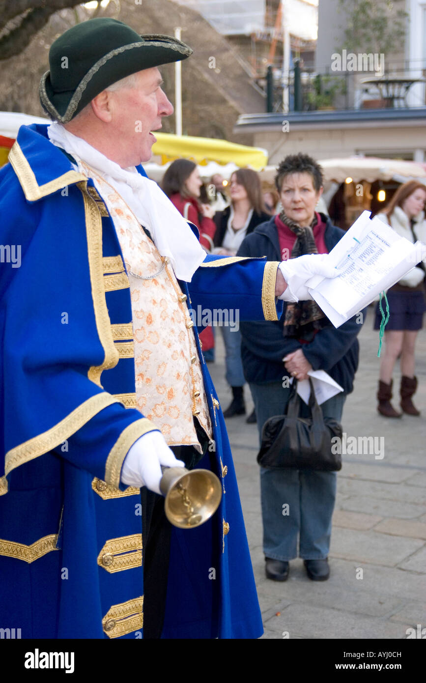 Town Crier,Royal square,Jersey,Channel Islands Stock Photo - Alamy